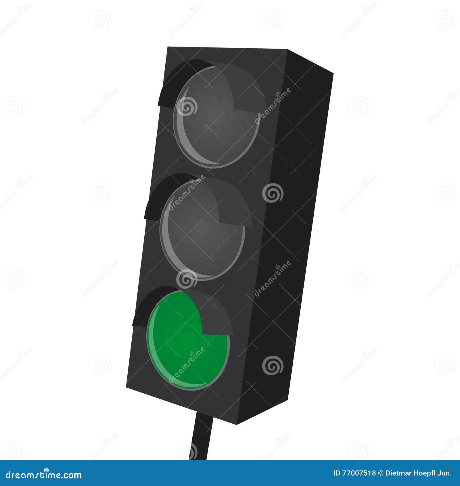 Green Stop Light Clipart