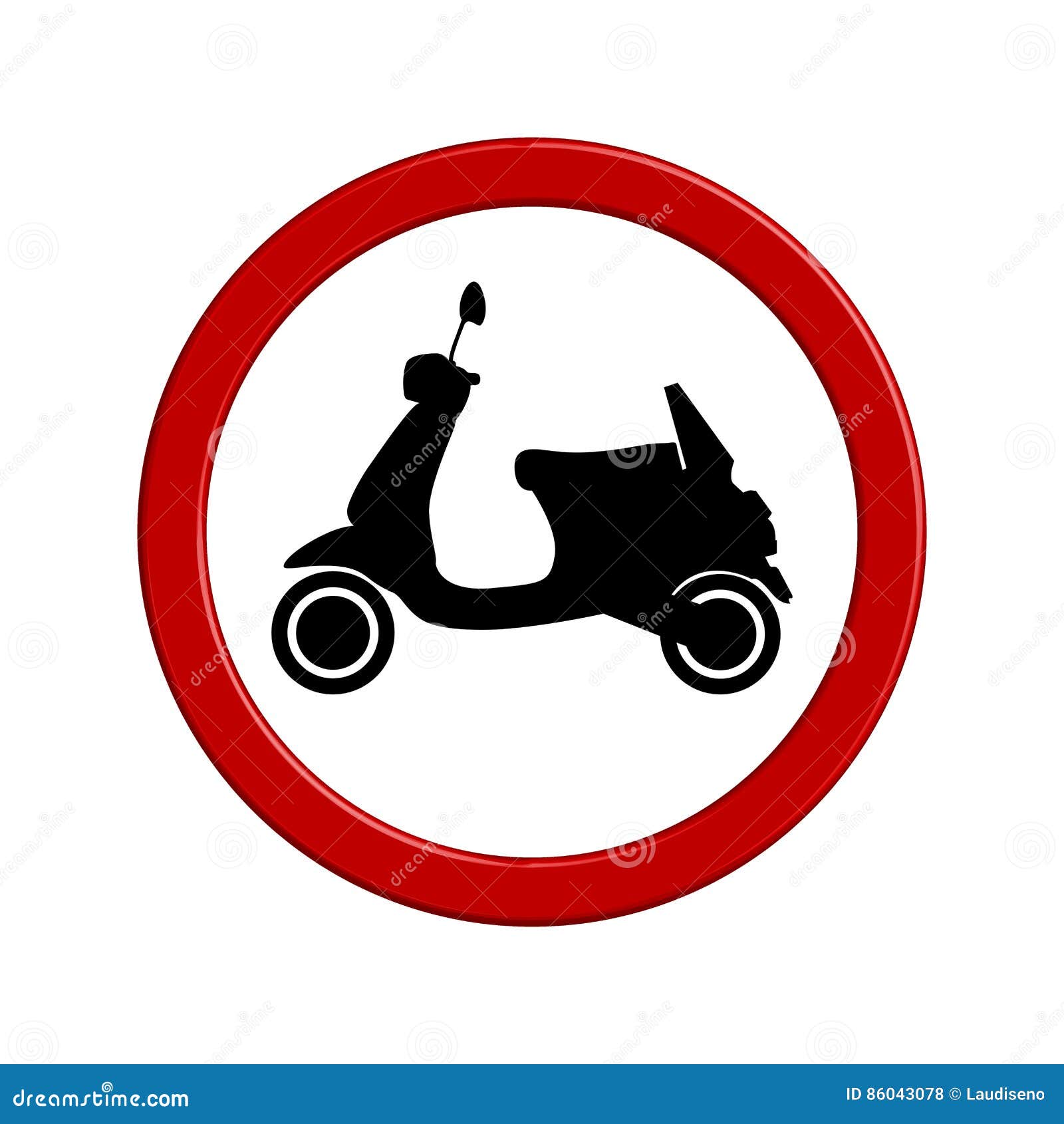 Isolated transit signal stock vector. Illustration of clip - 86043078