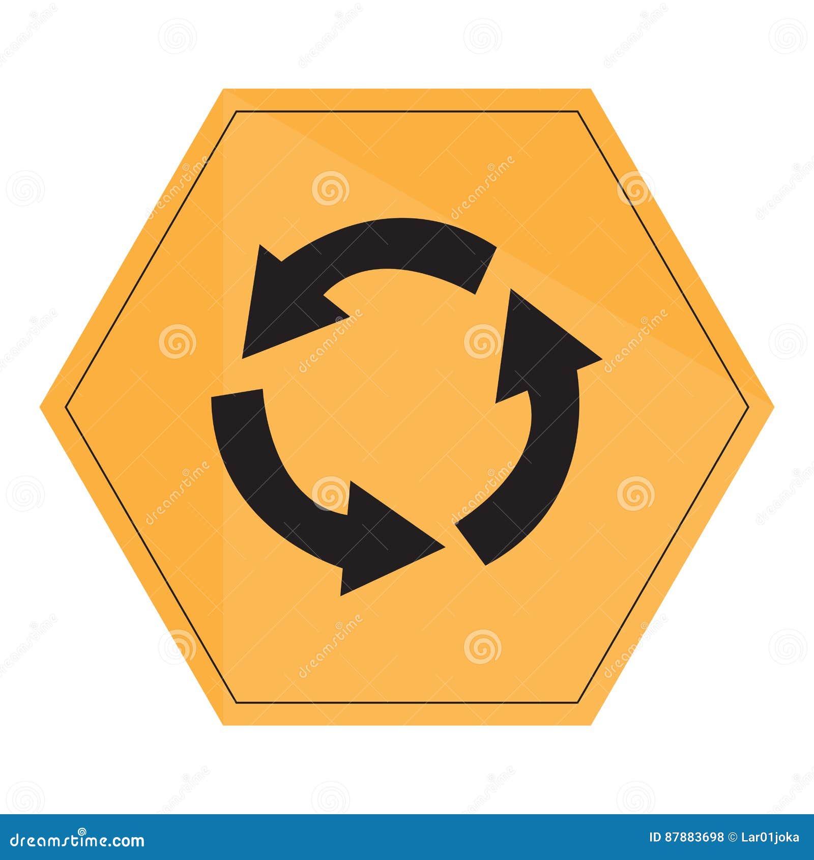 Isolated transit signal stock vector. Illustration of symbol - 87883698