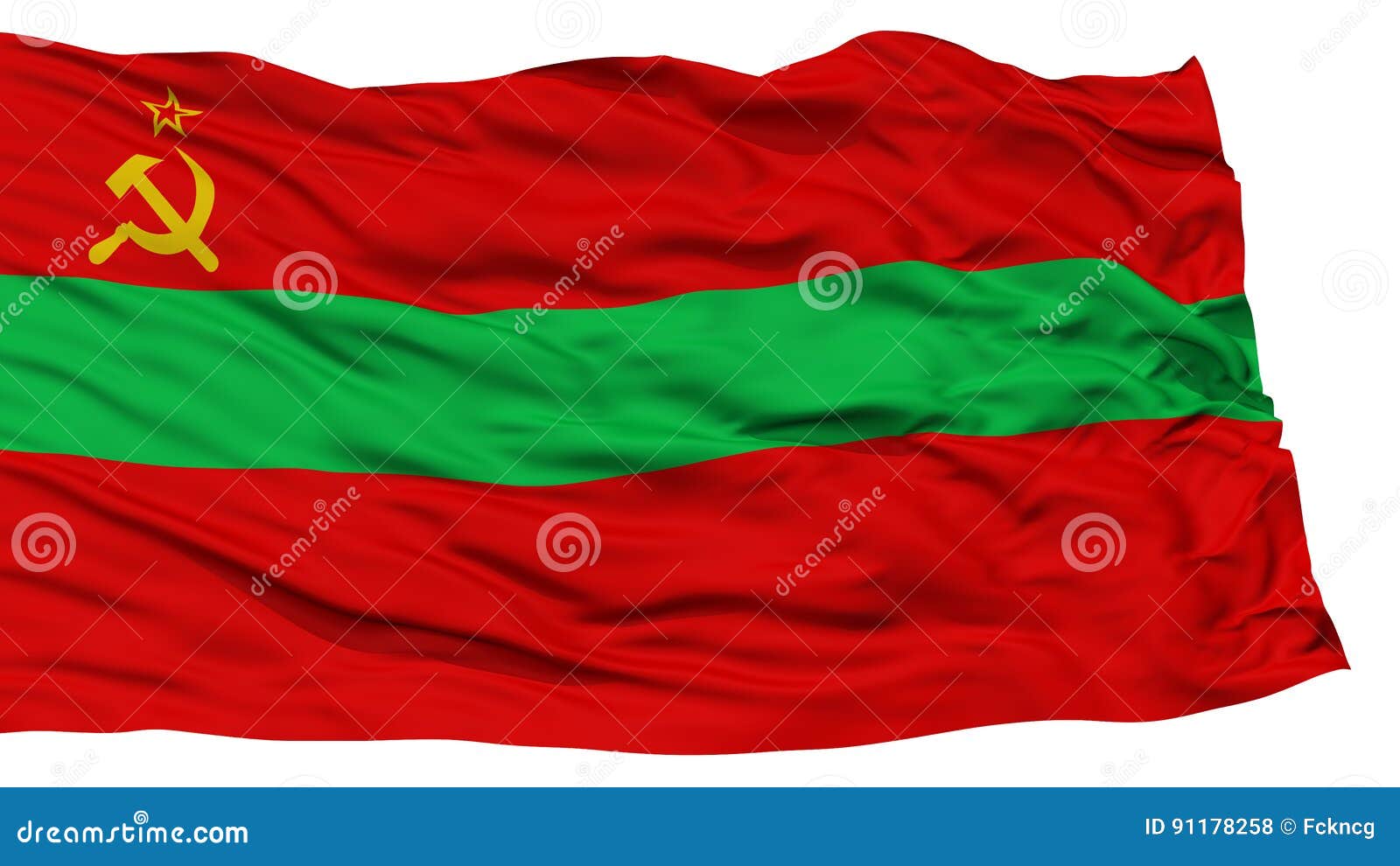 Isolated Transnistria Flag stock photo. Image of render - 91178258