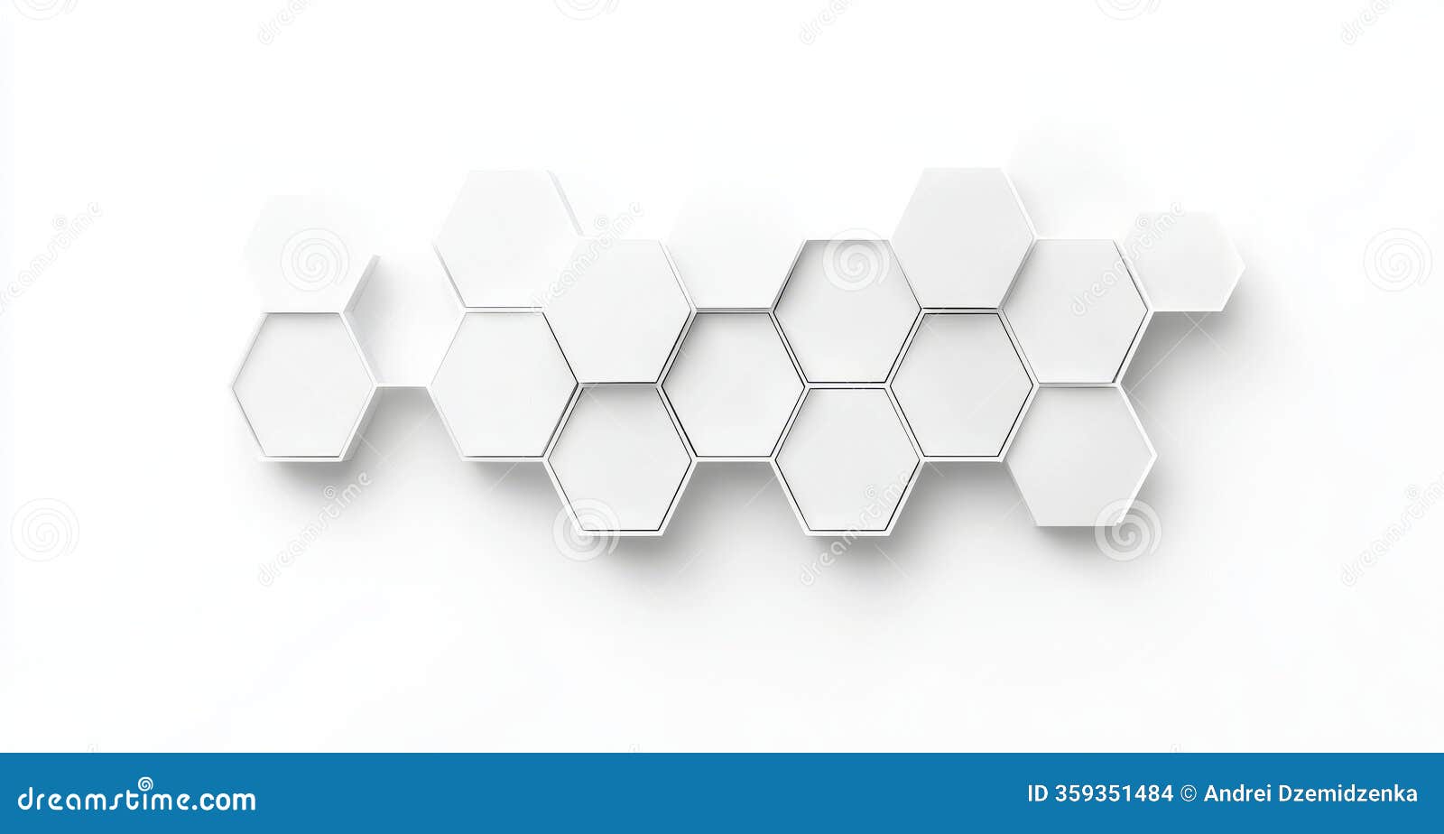 Isolated, Transparent Background Featuring a Simple, Repeating Hexagon ...