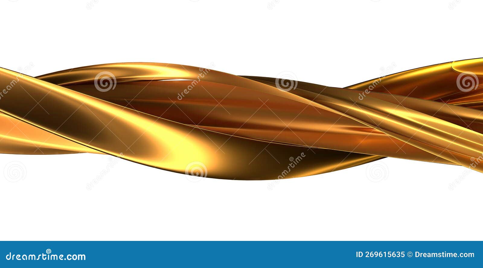 Isolated Twisted Cloth-like Soft Metal Abstract, Dramatic, Modern ...