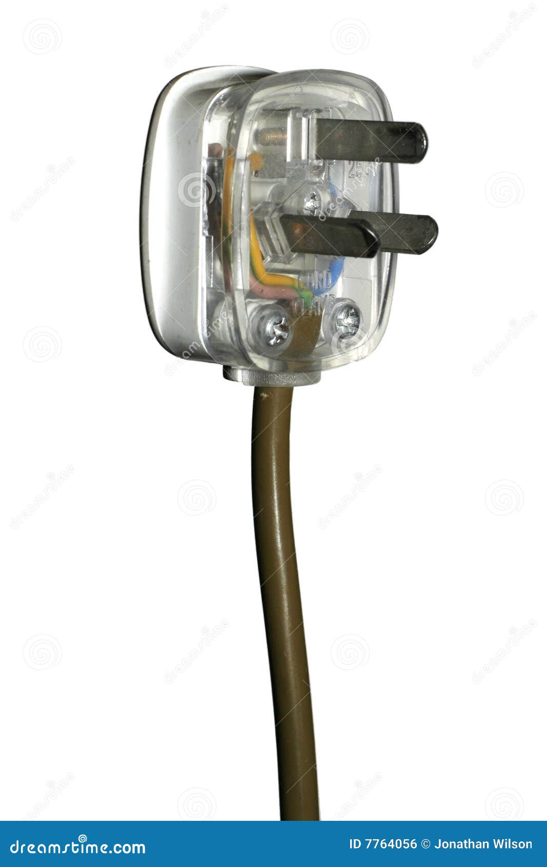 Isolated Type I Plug stock photo. Image of type, electrical - 7764056