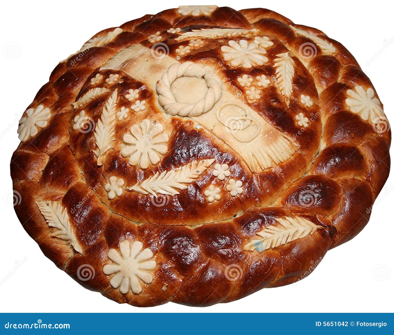 Isolated Ukrainian Festive Bakery Holiday Bread 10 Stock Photo - Image ...