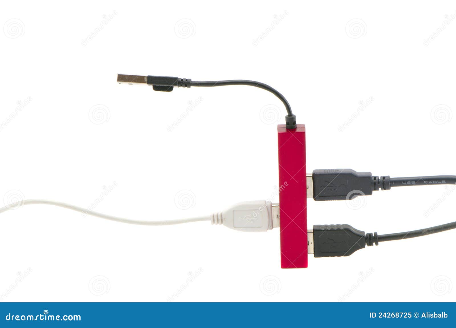 Isolated Various Usb Cable Group Stock Image - Image of computer ...