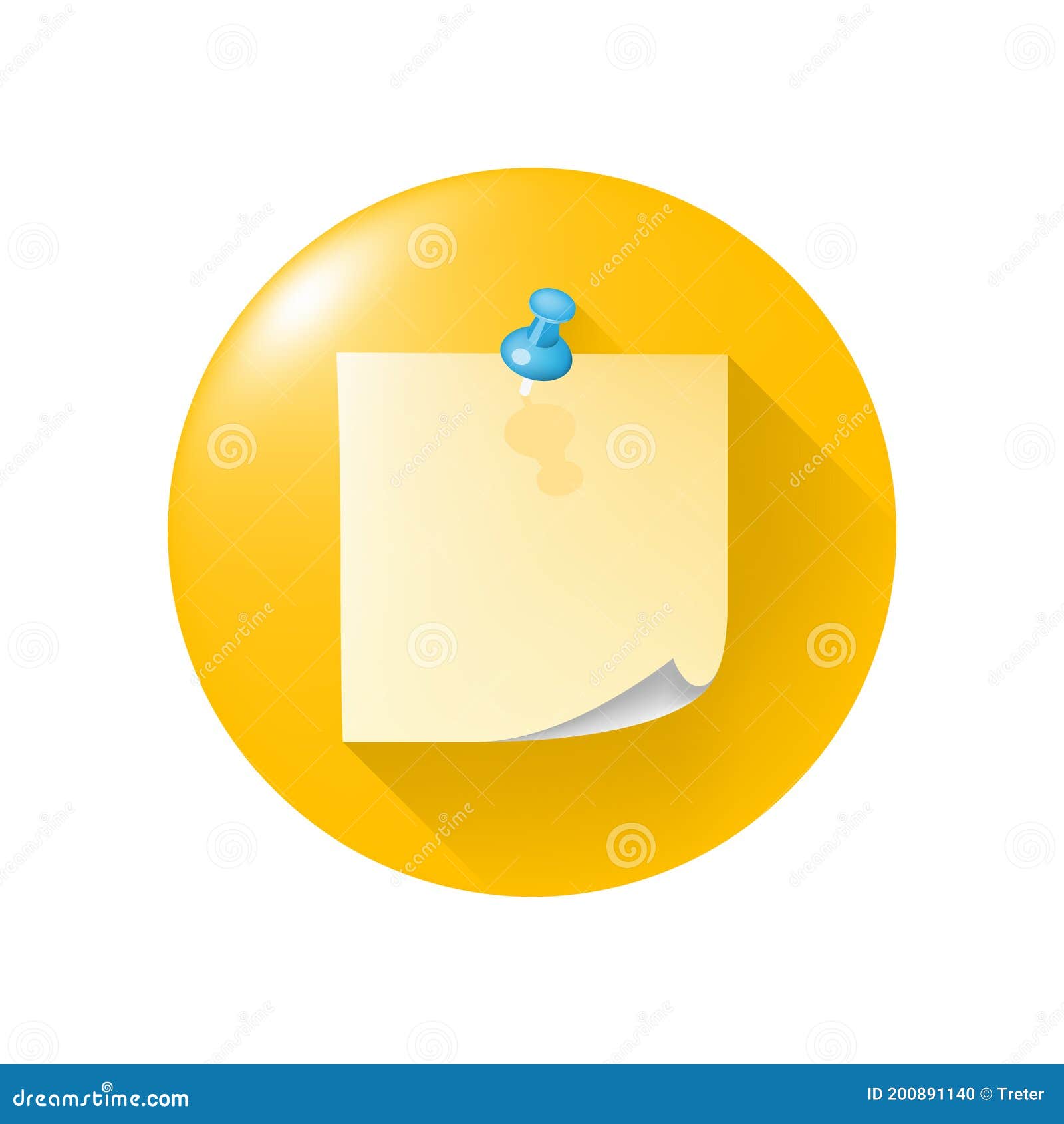 Realistic Cute Icons on White Background . Isolated Vector Illustration ...