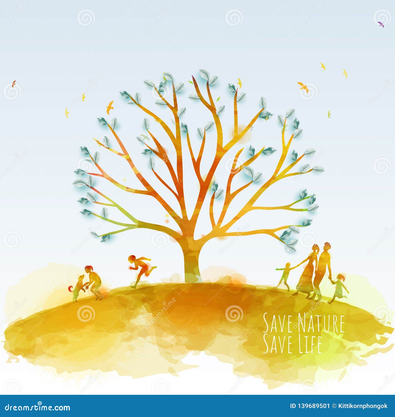 Isolated Vector Illustration of Environmentally Friendly Planet ...