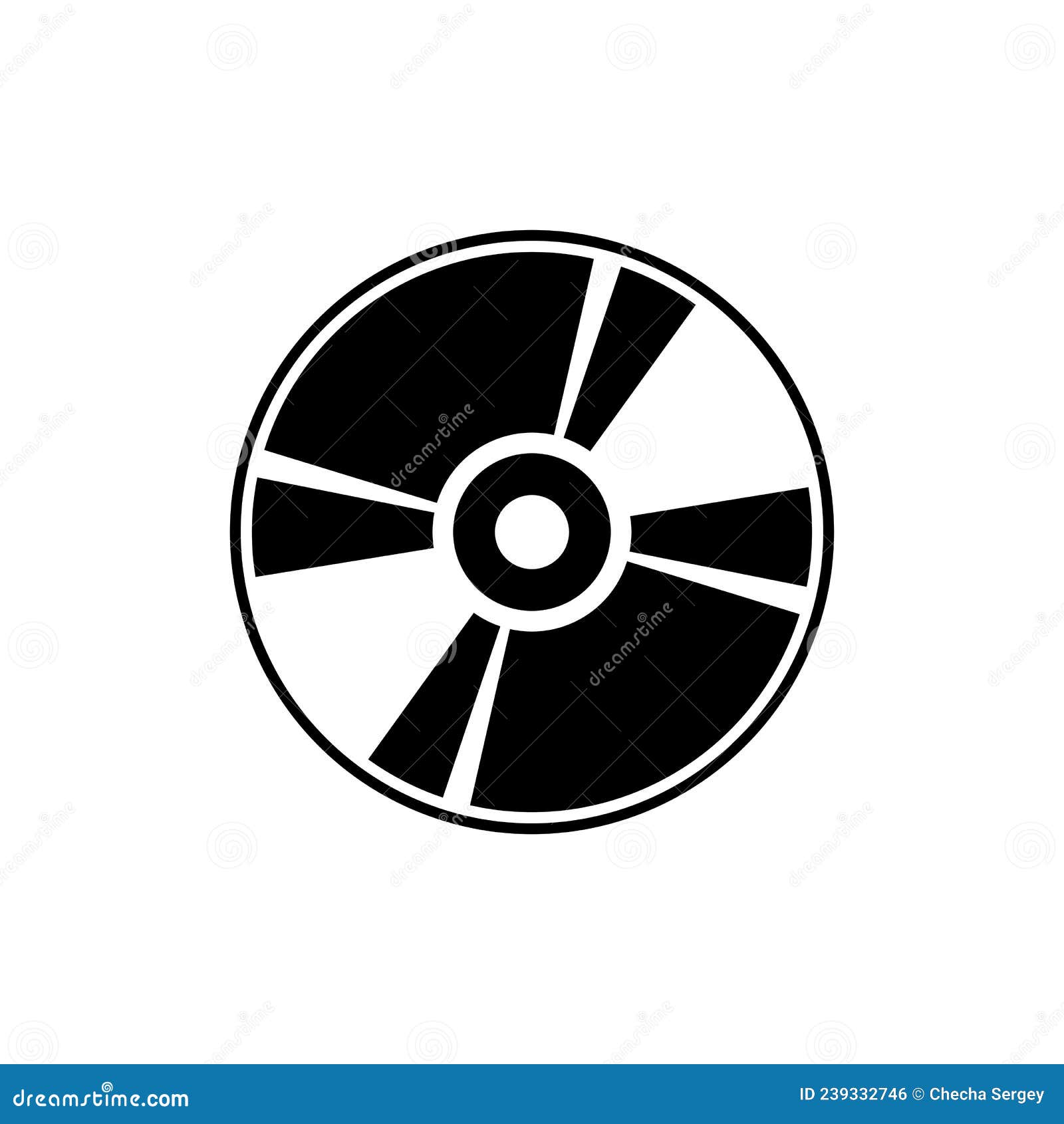 CD Disk Icon. Compact Disc Image. DVD Disc for Recording Information ...