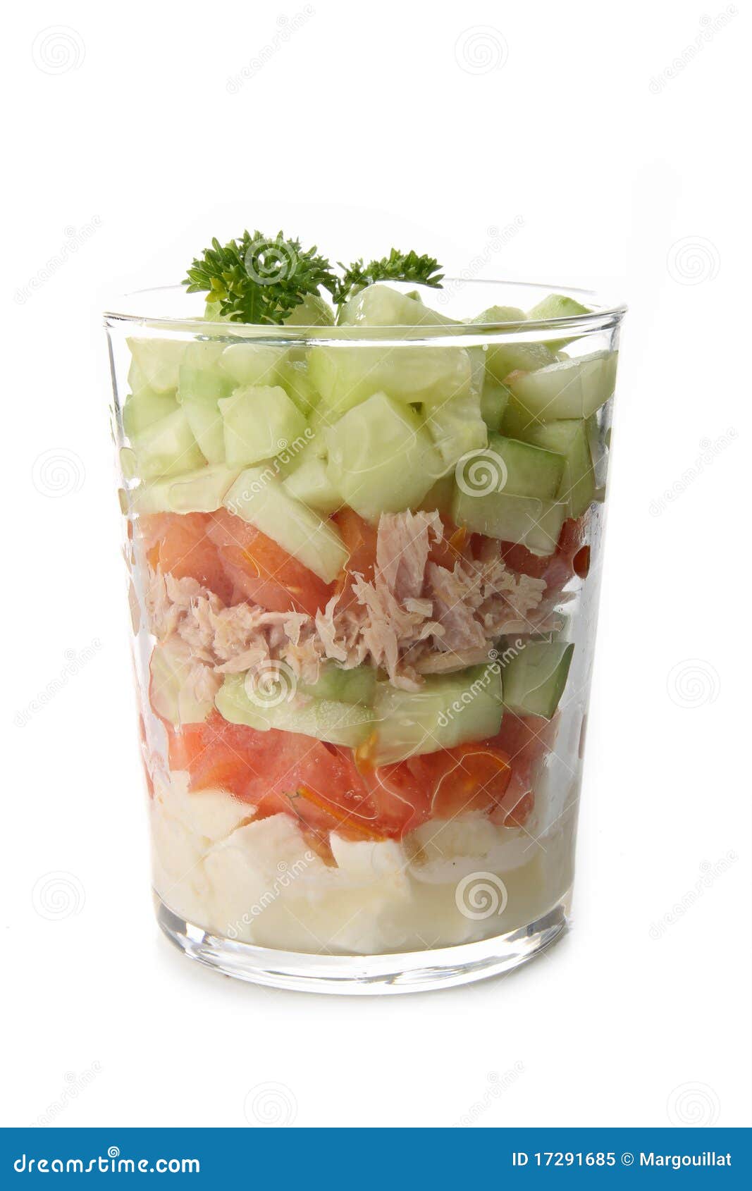 Isolated Verrine of Vegetable Stock Image - Image of healthy, nutrition ...