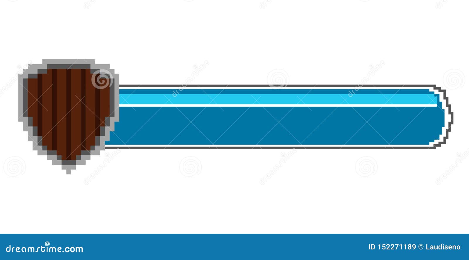 Isolated videogame bar stock vector. Illustration of gaming - 152271189