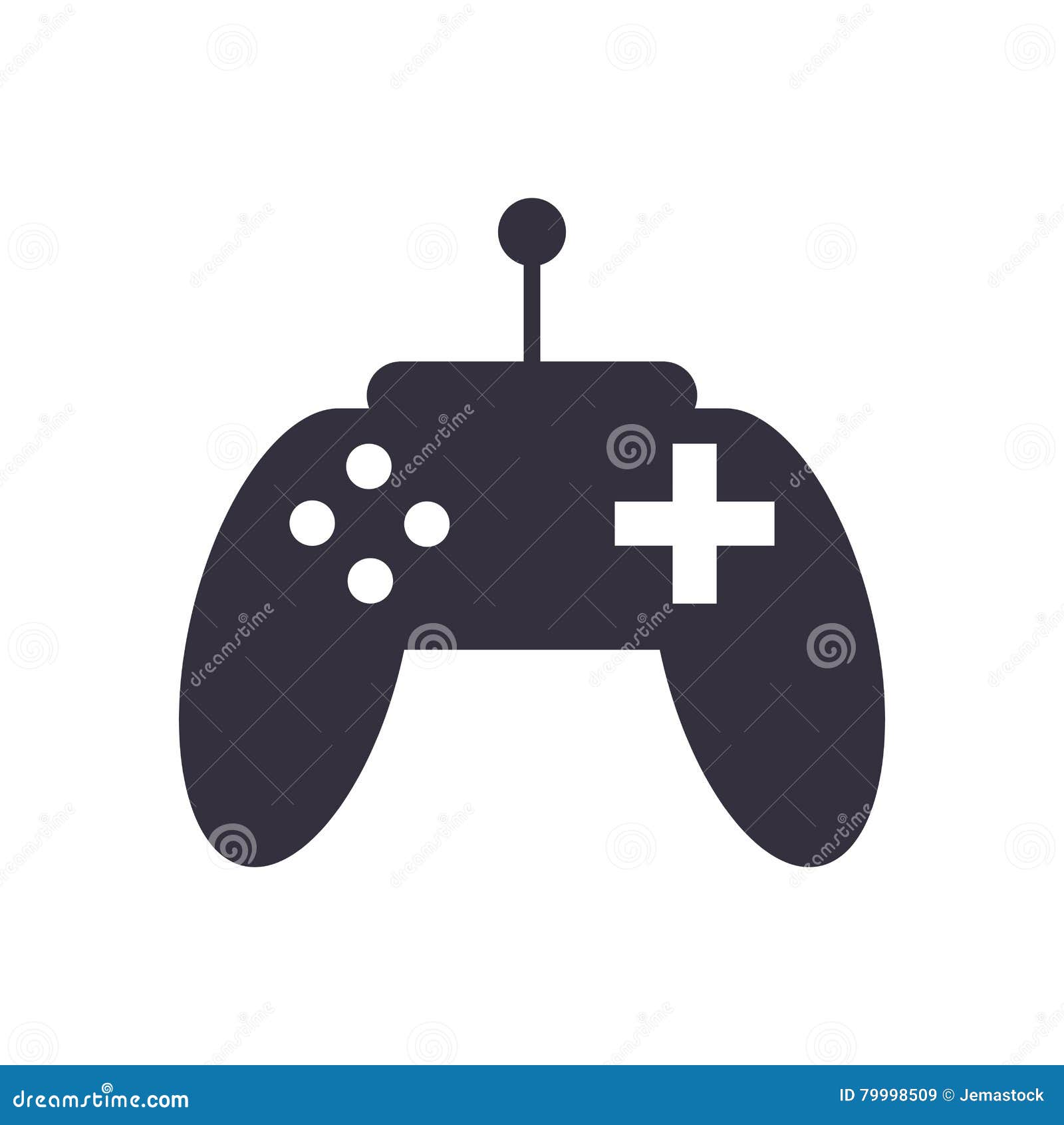 Isolated Videogame Control Design Stock Vector - Illustration of ...