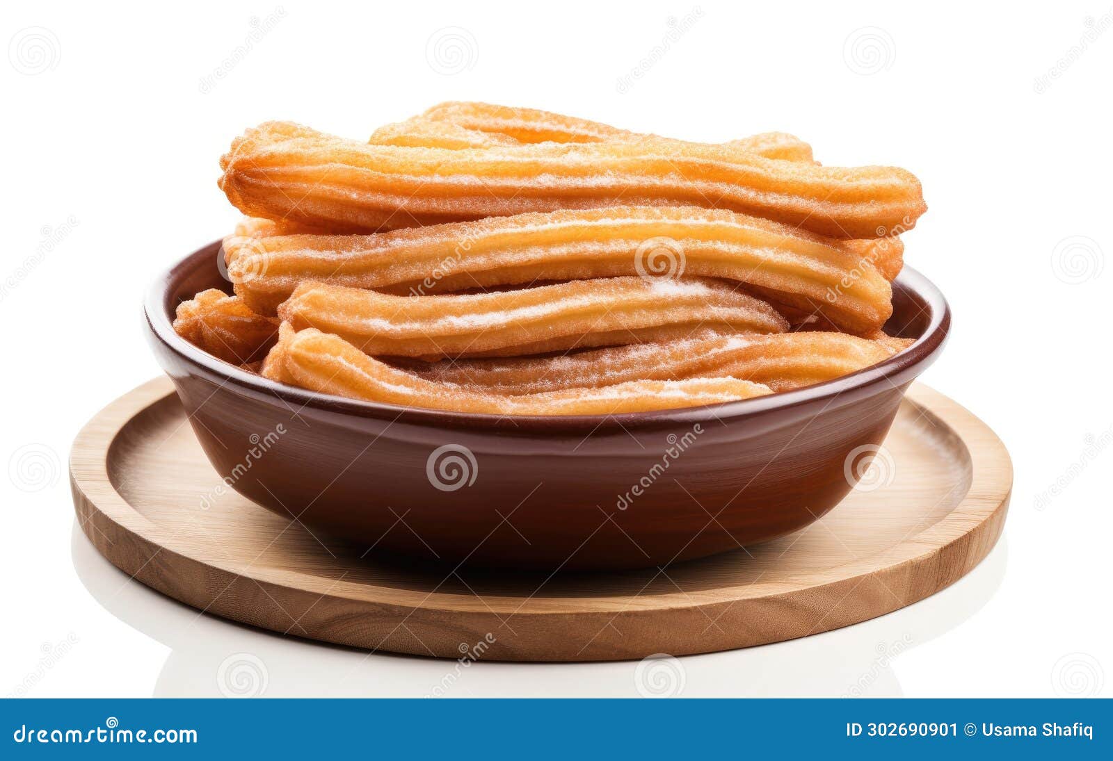 View of Delectable Mexican Churros Isolated on Transparent Background ...