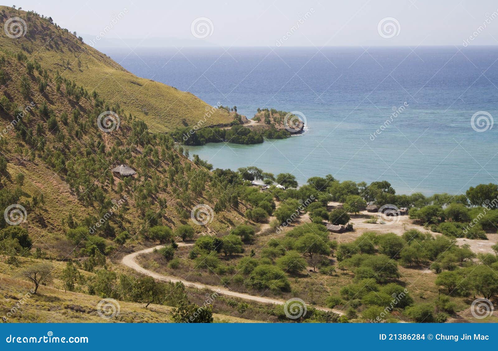 An Isolated Village in Timor Leste Stock Photo - Image of lister, trees ...