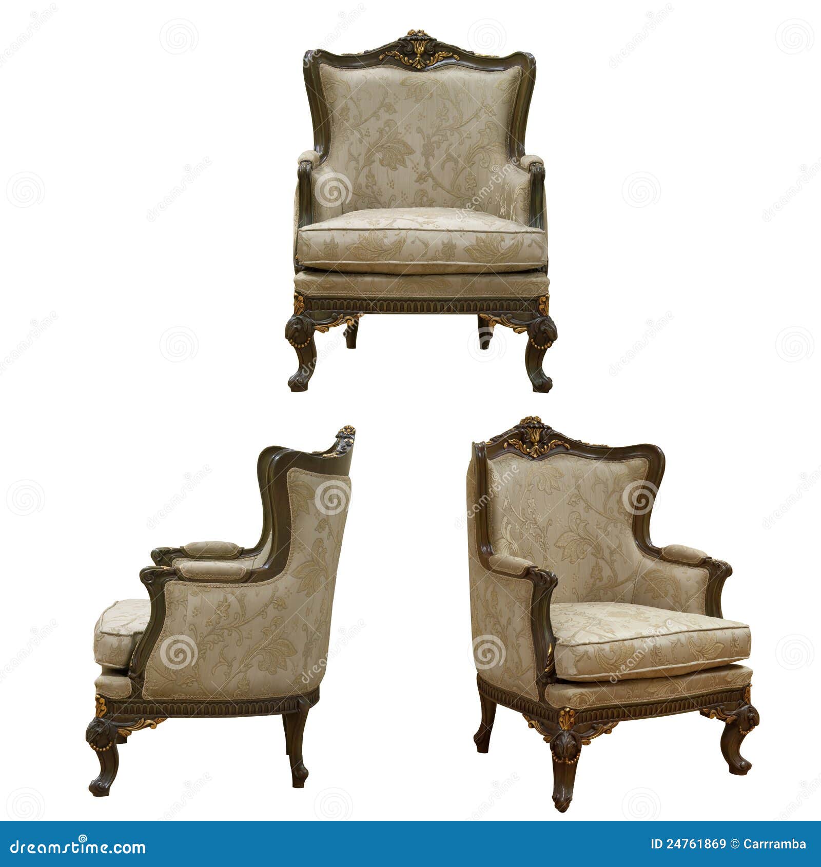 Vintage Armchair Stock Image | CartoonDealer.com #29238733
