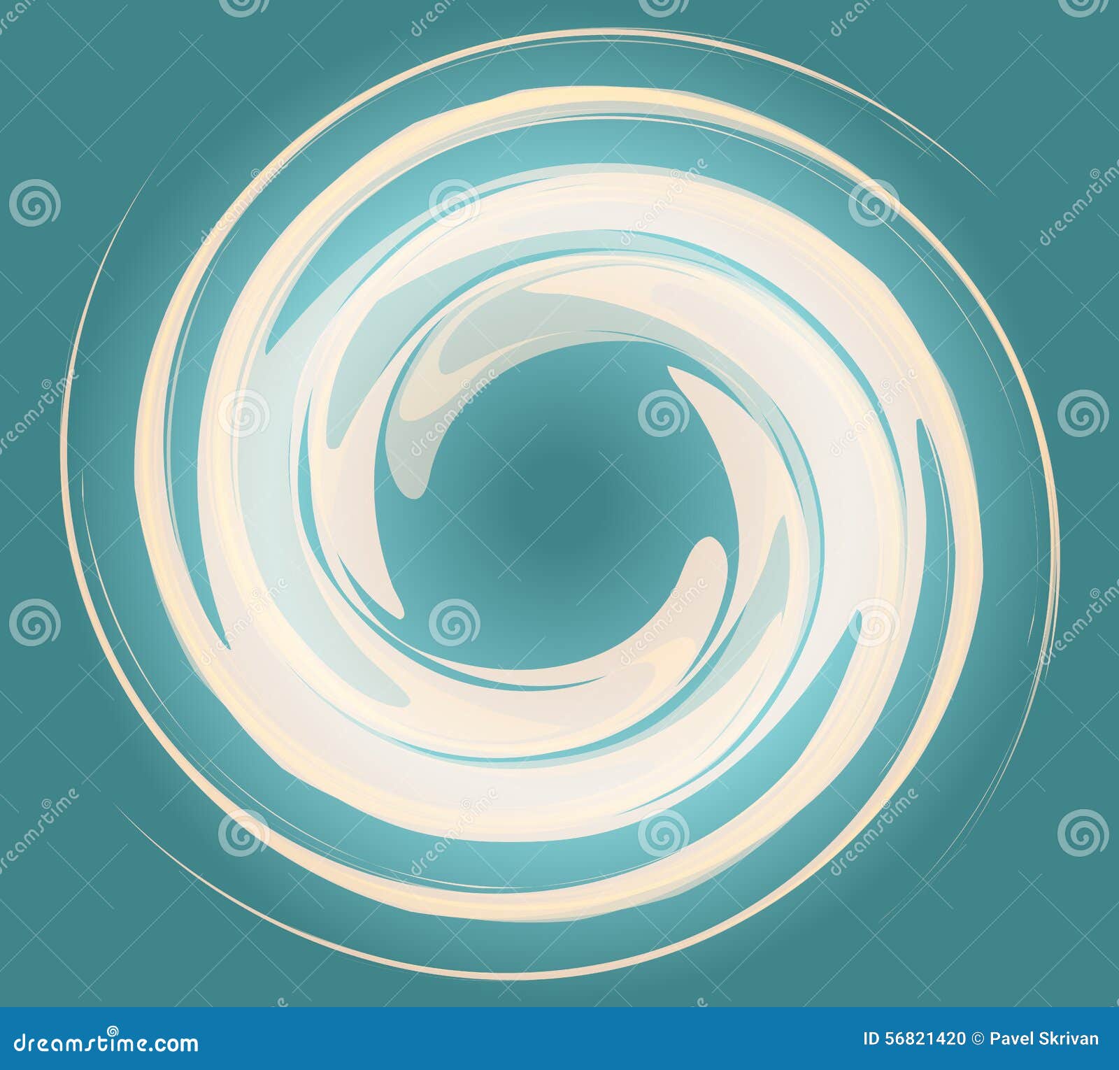 Isolated Vortex on Background Whirlpool Stock Illustration ...