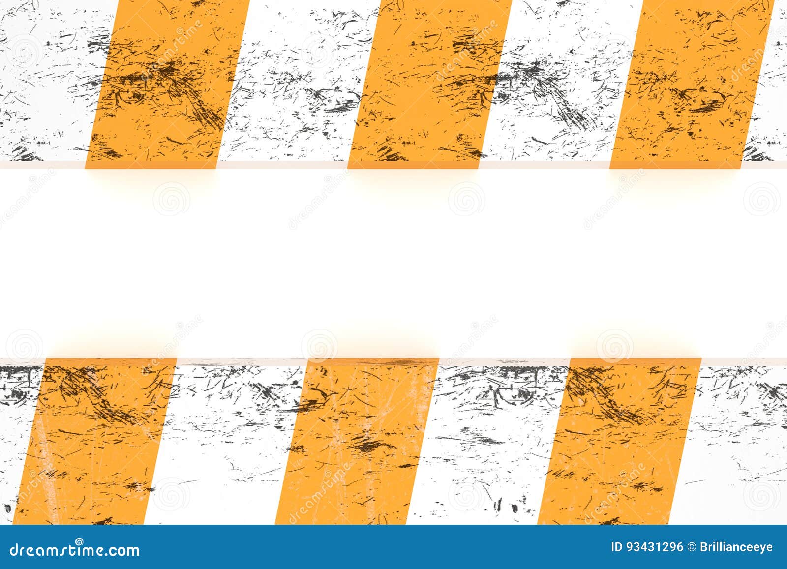 Isolated Warning Hazard Pattern in Orange and White Stripes Stock ...