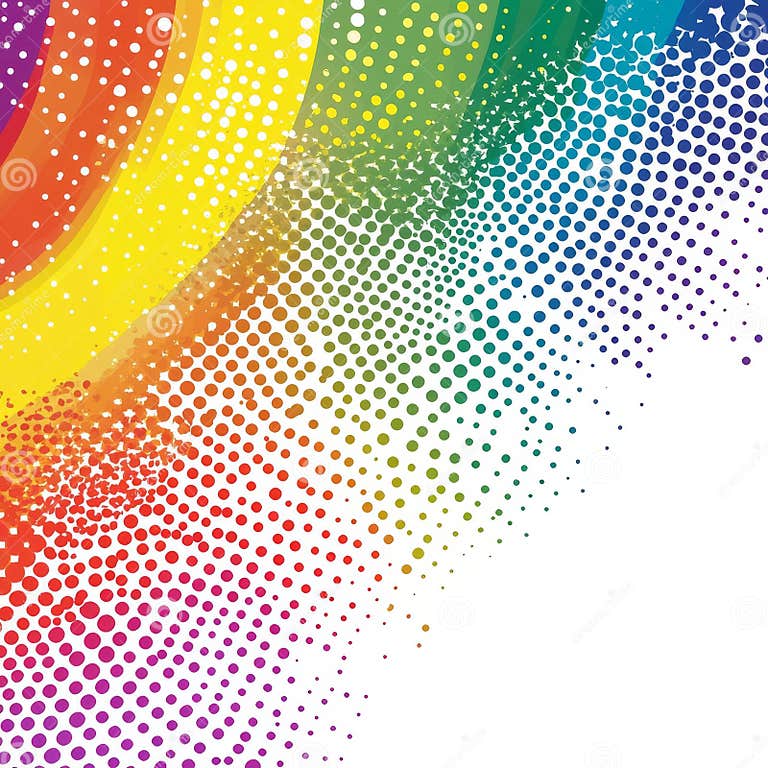 Isolated on White Background, Realistic, Olympic Ring Color Code Dots ...