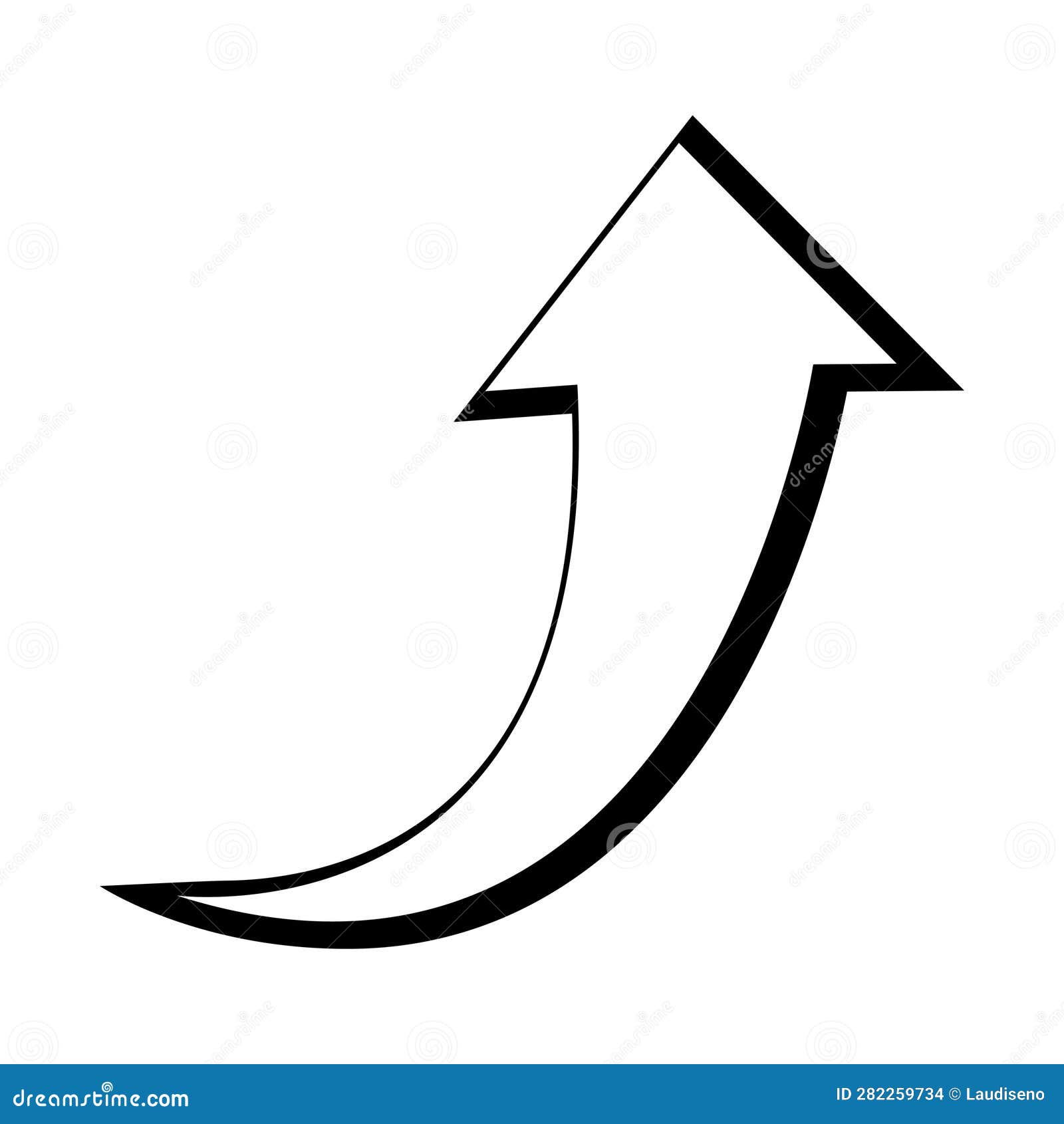 Isolated White Comic Arrow Transition Vector Stock Vector ...