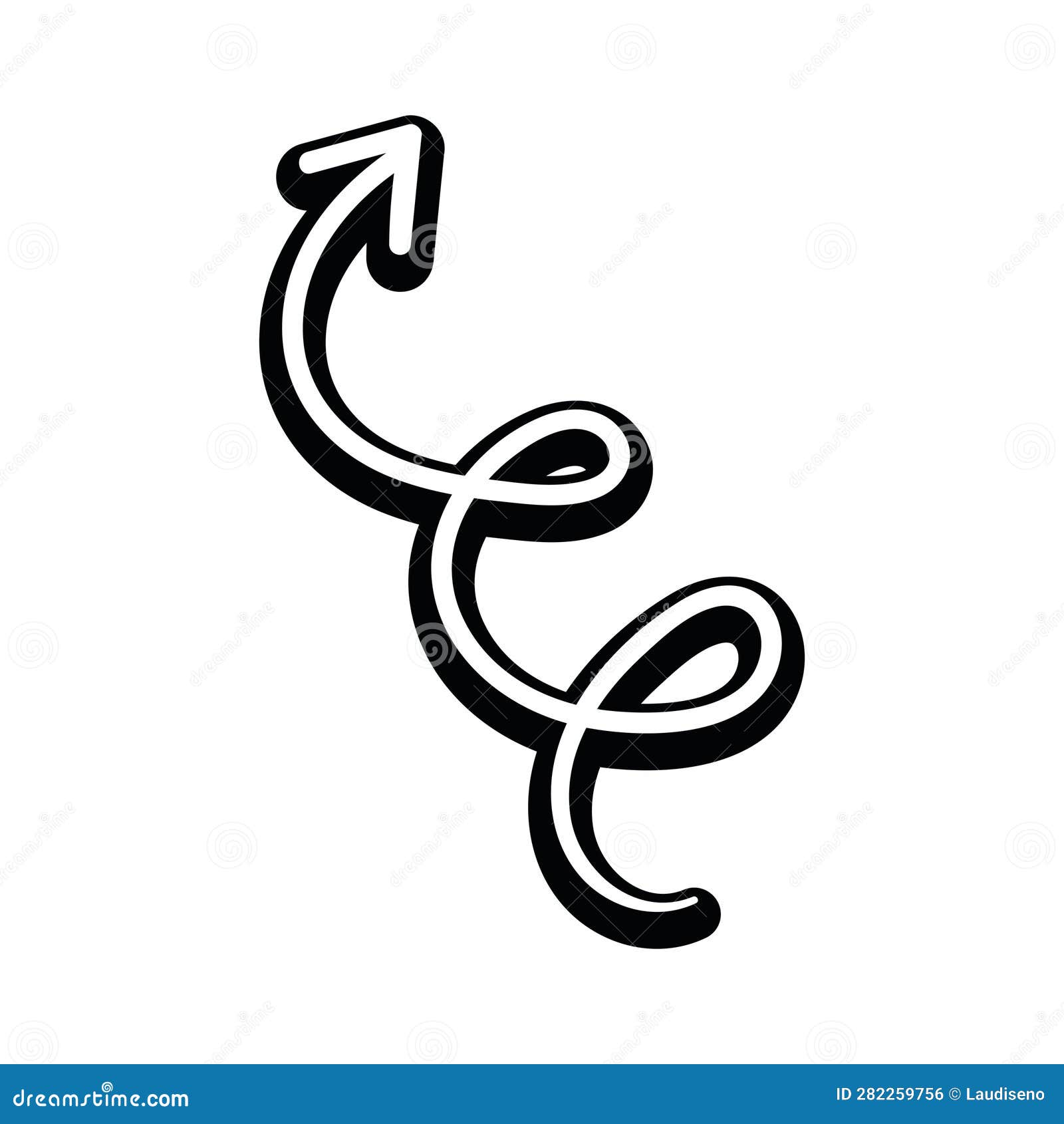 Isolated White Comic Arrow Transition Vector Stock Vector ...