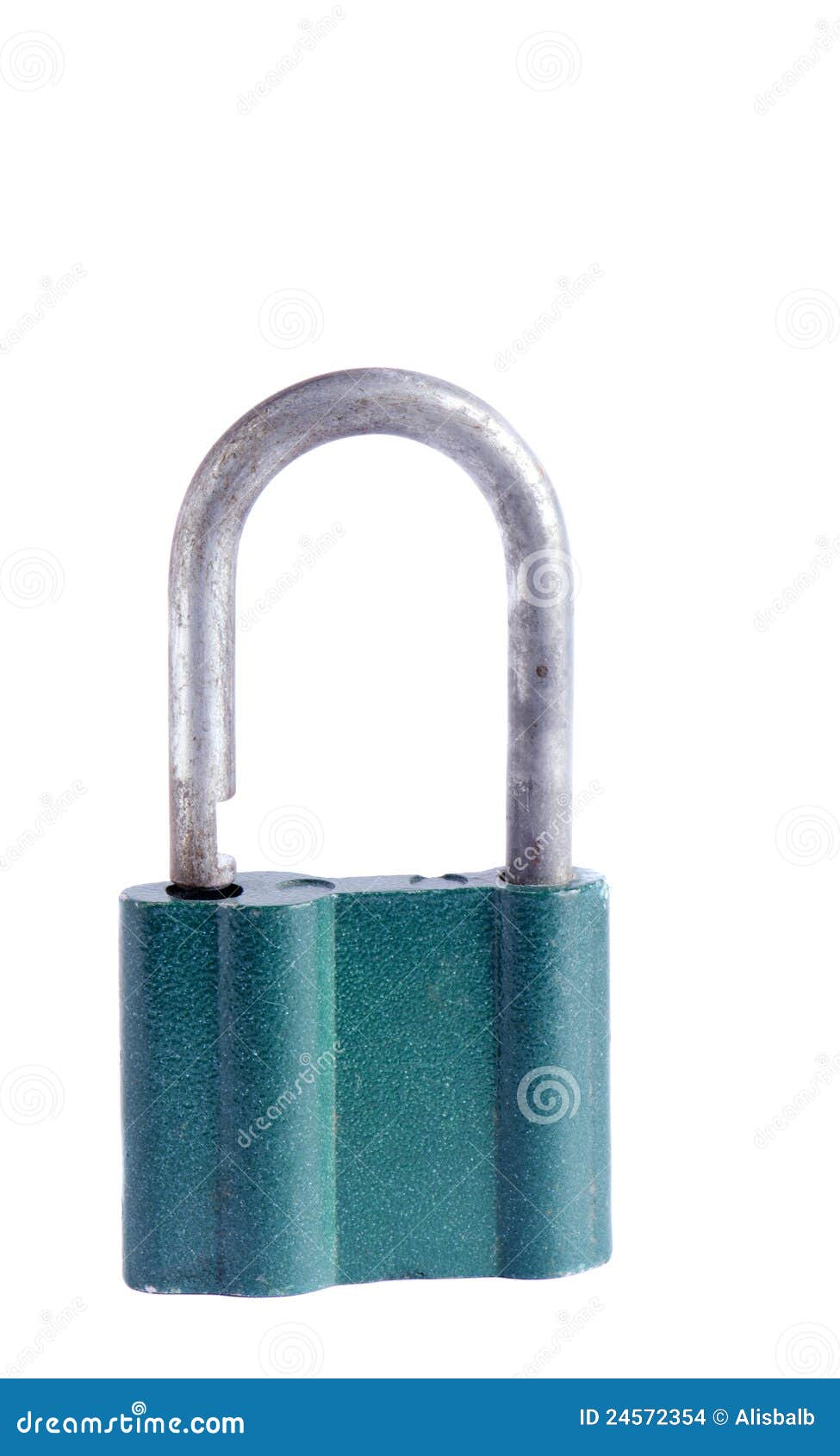 Isolated on white lock stock photo. Image of security - 24572354