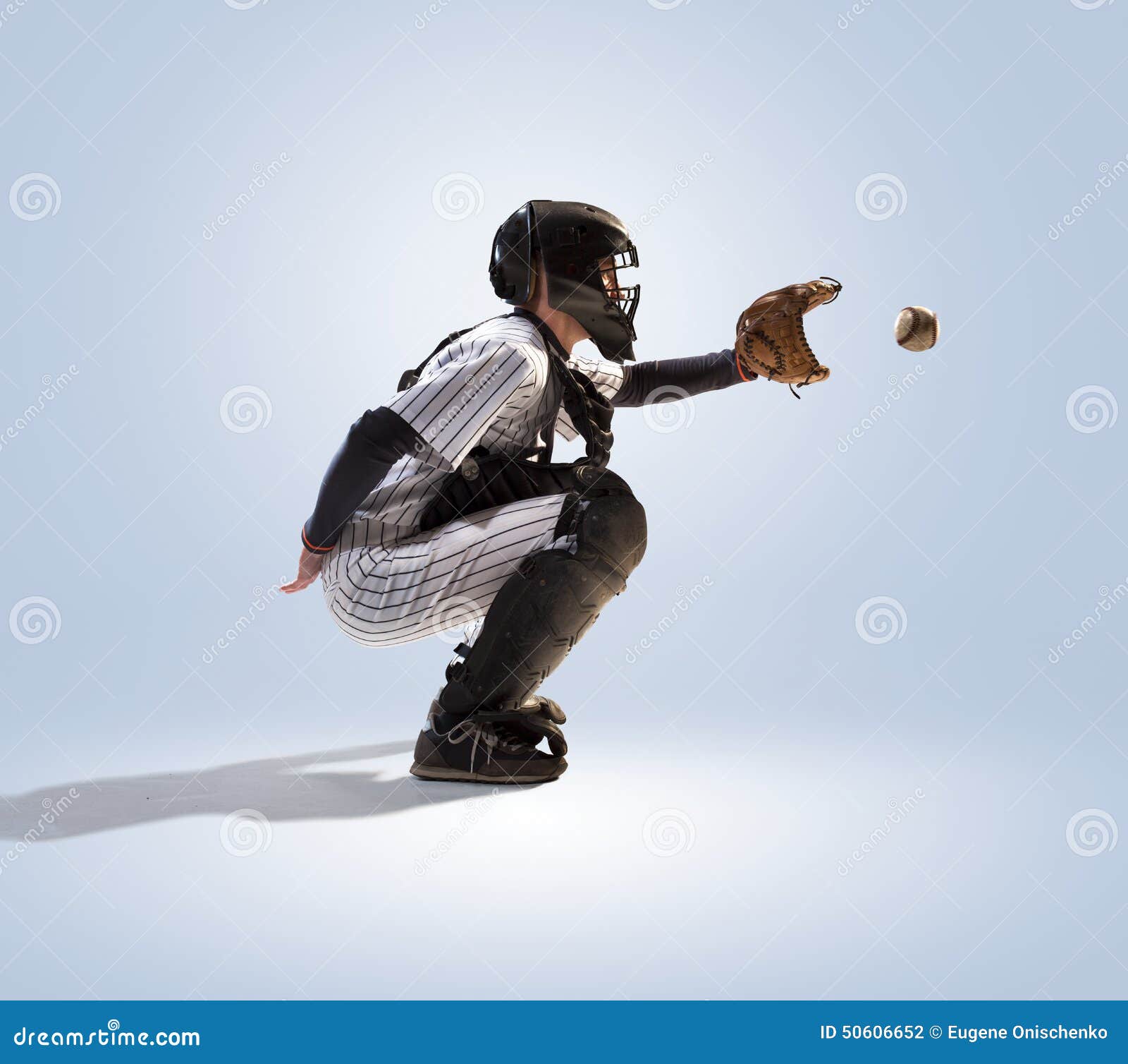 Isolated on White Professional Baseball Player Stock Photo - Image of ...