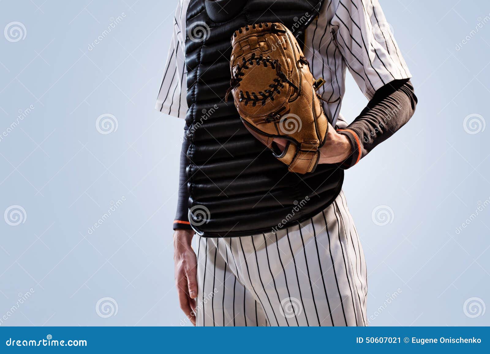 Isolated on White Professional Baseball Player Stock Image - Image of ...
