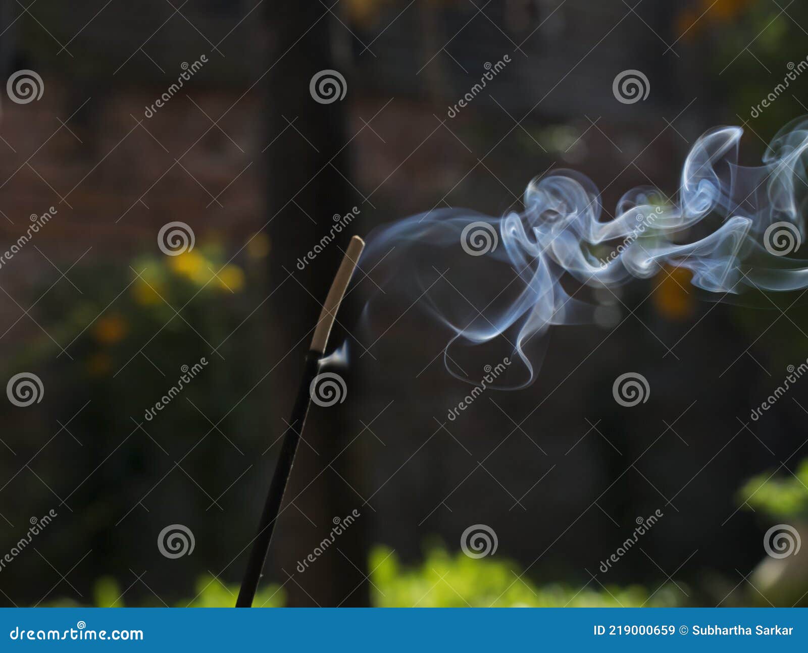 Isolated White Random Smoke of Joss-stick Stock Image - Image of light ...