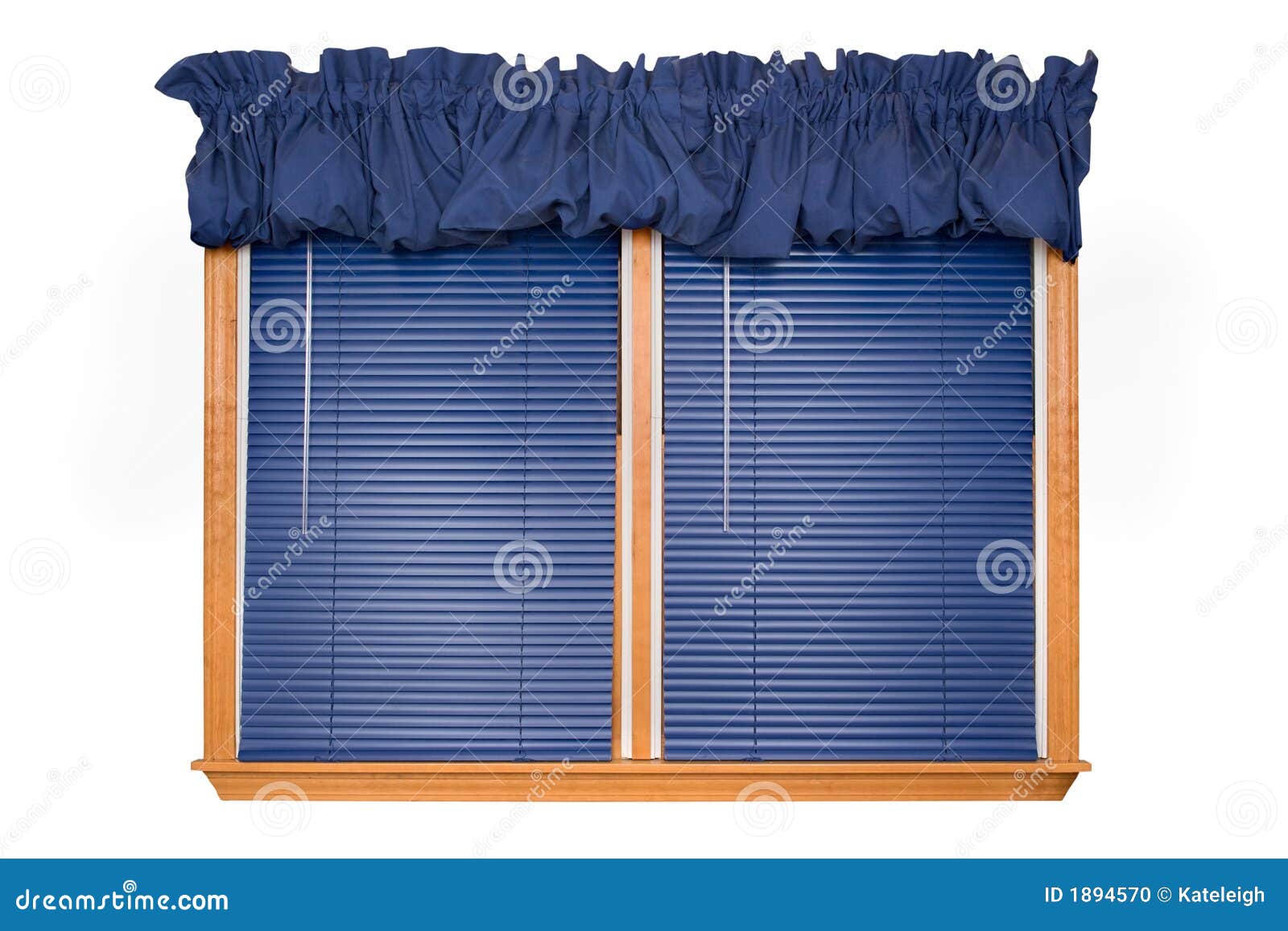 Isolated Window W/ Blinds (clipping Path) Stock Photo - Image of wood ...