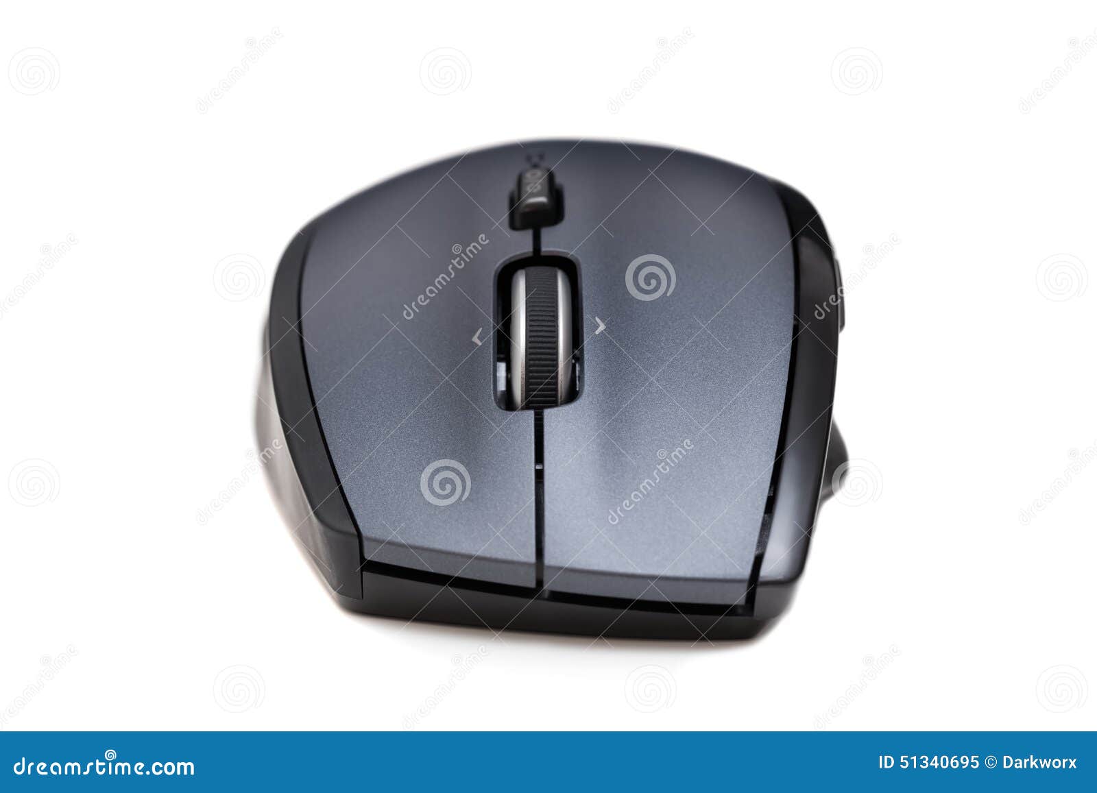 Isolated Wireless Laser Computer Mouse Macro Stock Image - Image of ...