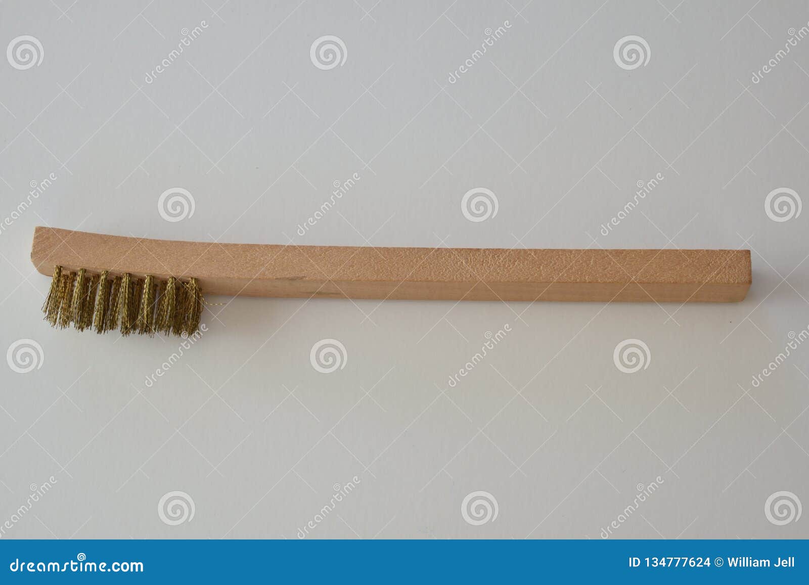 Isolated Wood Wire Brush Toothbrush for Sensitive Teeth Stock Photo ...