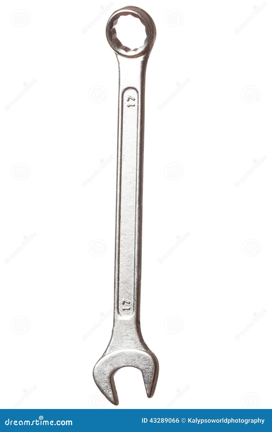 Isolated Wrench, Spanner, Mechanical Tool Stock Photo - Image of ...