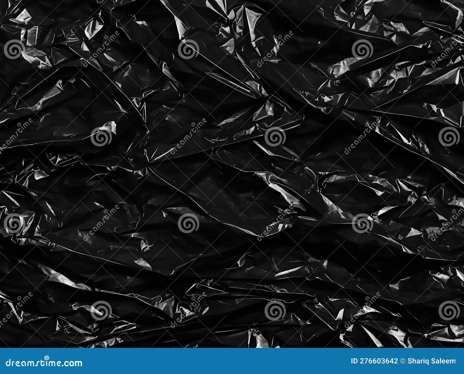 Isolated Wrinkle Surface Texture with Clean Transparent Plastic Wrap ...