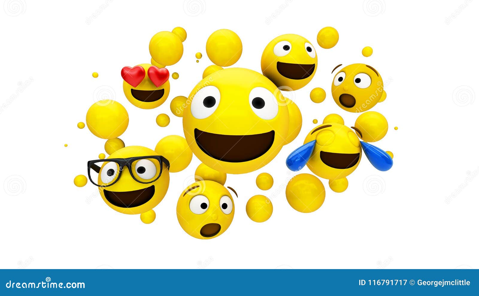 Yellow characters floating stock illustration. Illustration of creative ...