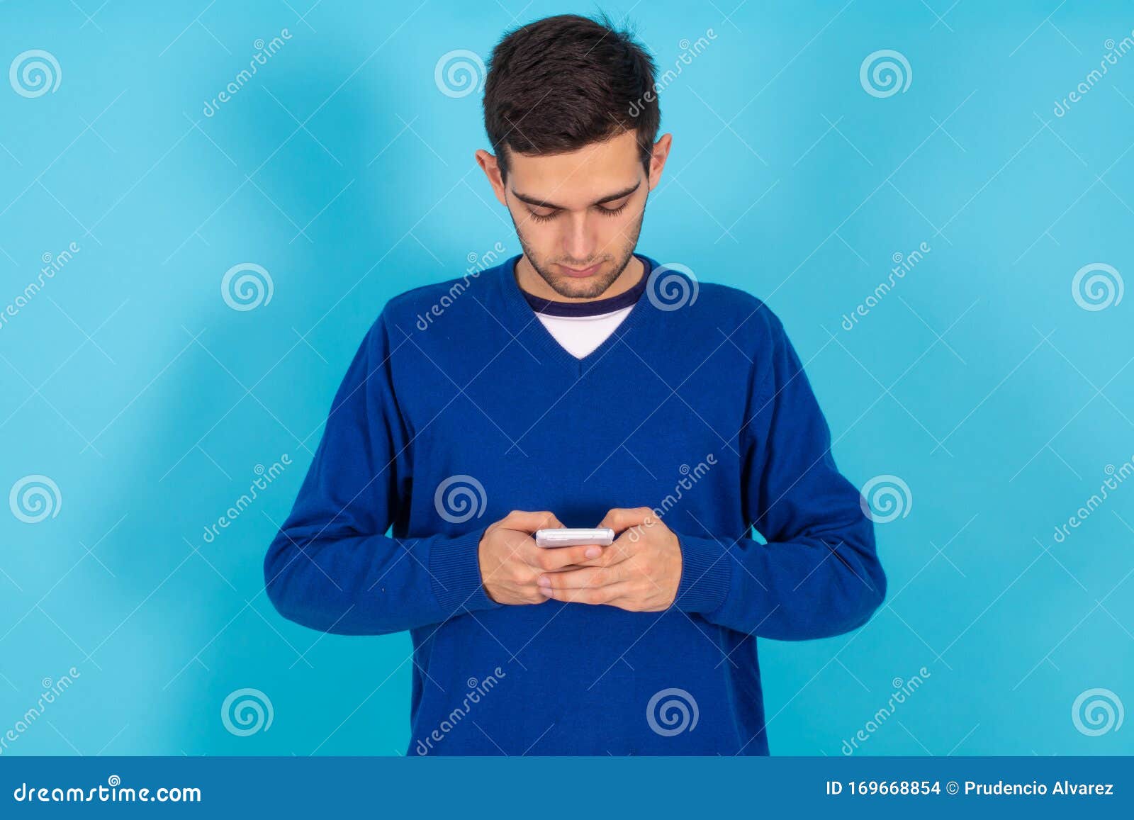 Isolated young man stock photo. Image of diversity, cropped - 169668854
