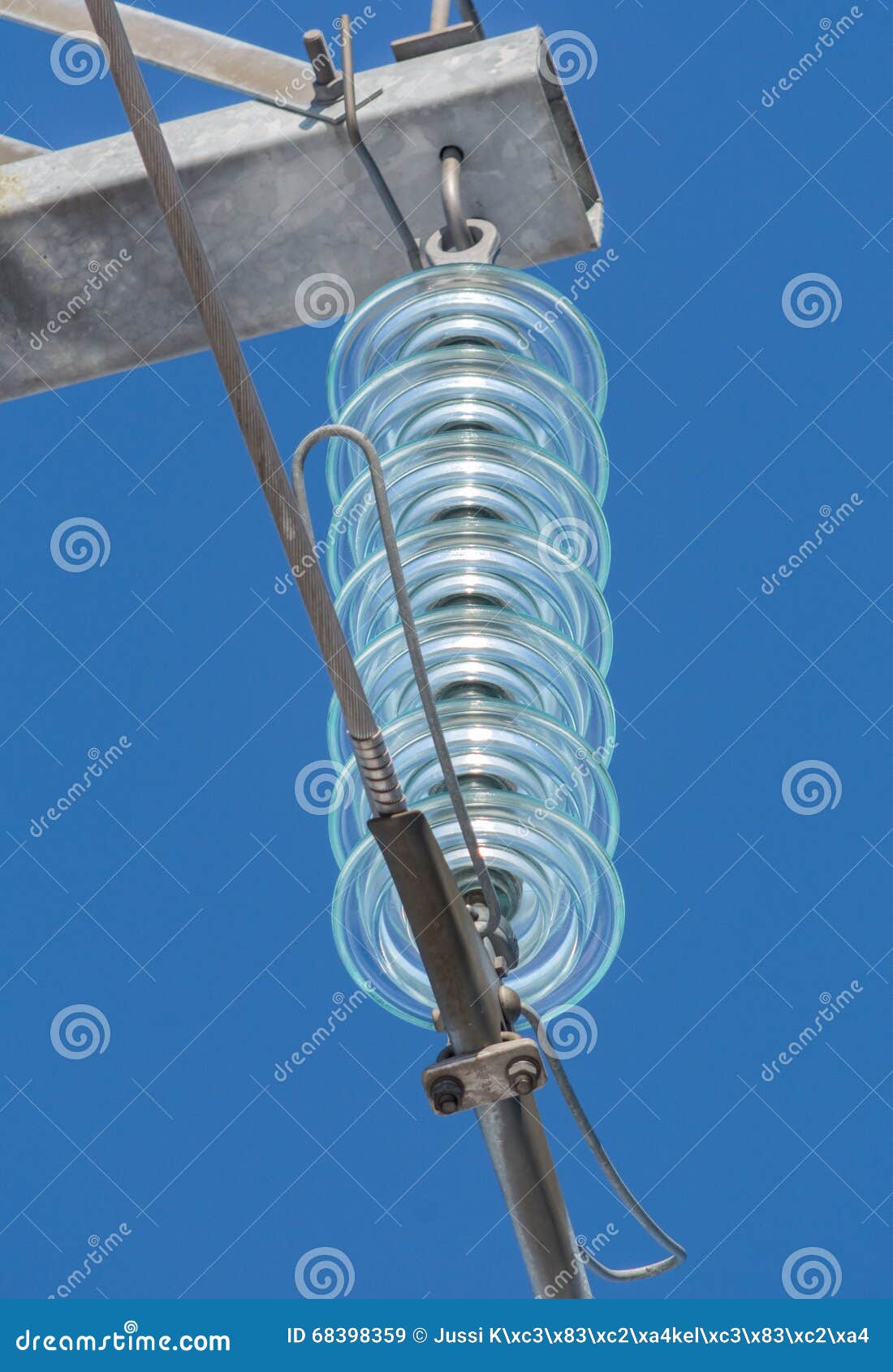 Isolateur De Ligne électrique Image stock - Image of approvisionnement ...