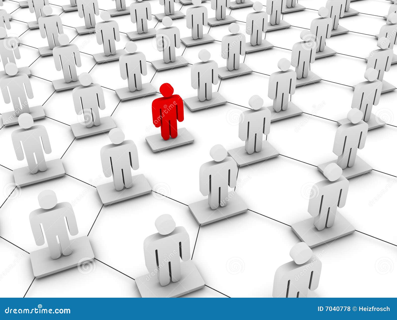 Isolation stock illustration. Illustration of network - 7040778