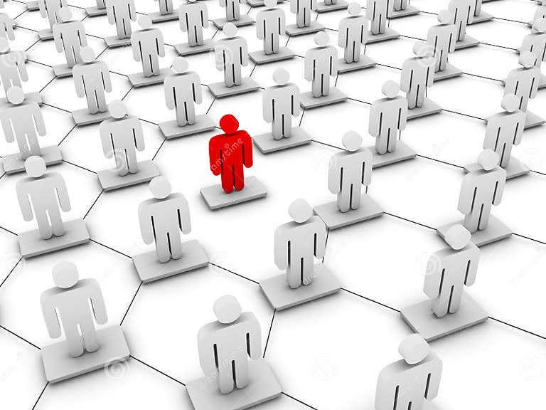 Isolation stock illustration. Illustration of network - 7040778