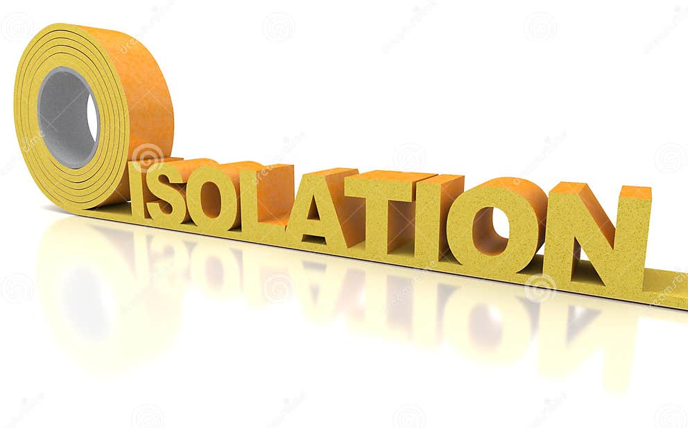 Isolation stock illustration. Illustration of thermal - 54639540