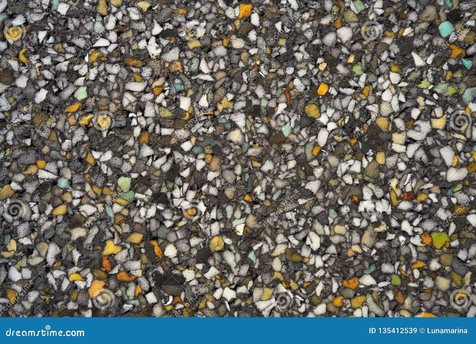 Isolation Foam Recycled Macro Texture Stock Image - Image of isolated ...