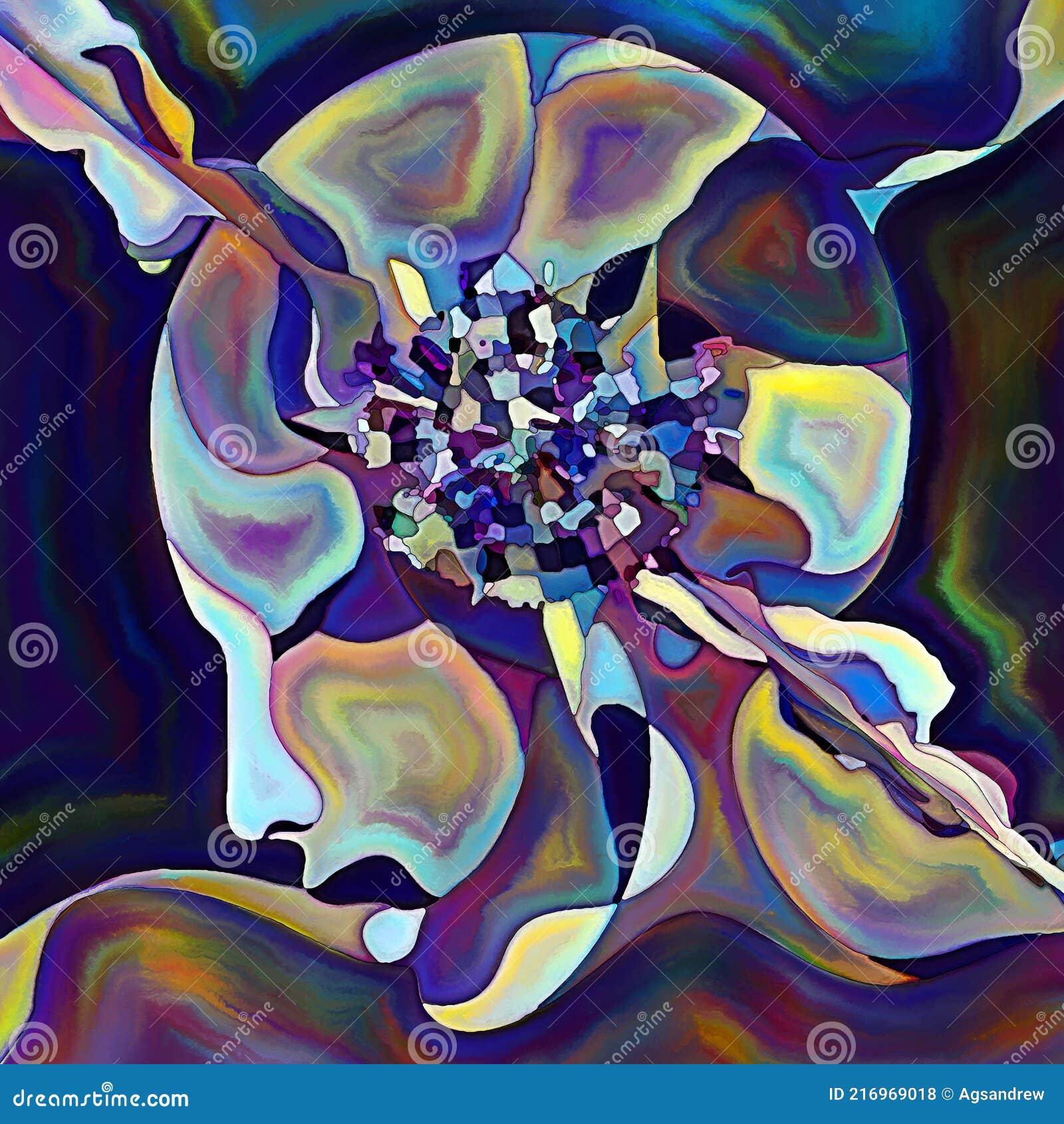 Isolation through Us stock illustration. Illustration of multicolored ...