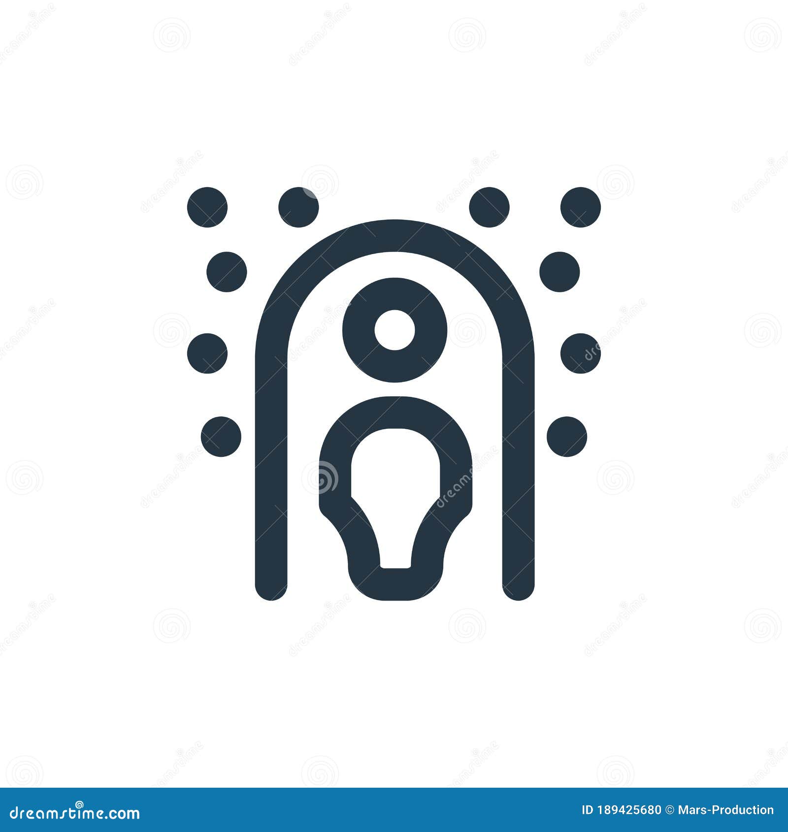 Isolation Vector Icon Isolated on White Background. Outline, Thin Line ...