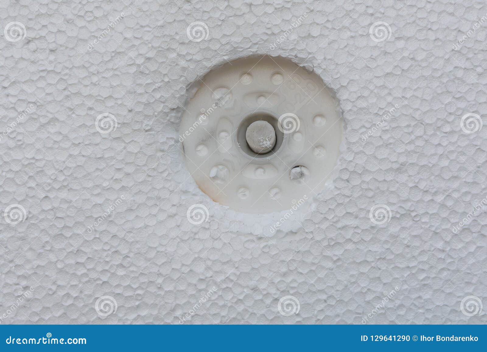 Isolering Av Huset Med Polystyren Begreppsenergi - Sparande C Arkivfoto ...