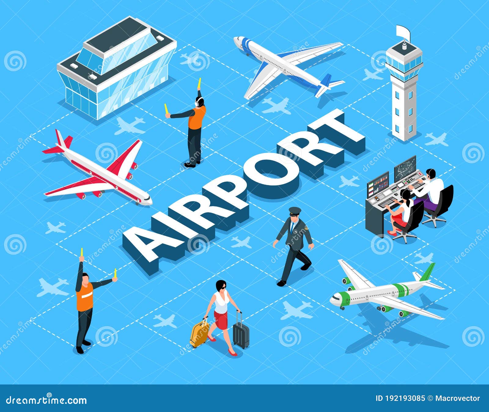 Signalman Cartoon Vector | CartoonDealer.com #14617113