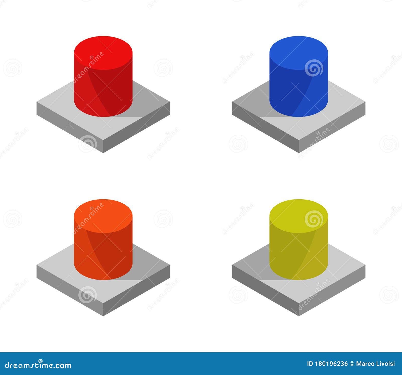 Isometric Alarm System Home. Home Security. Security Alarm Keypad With ...