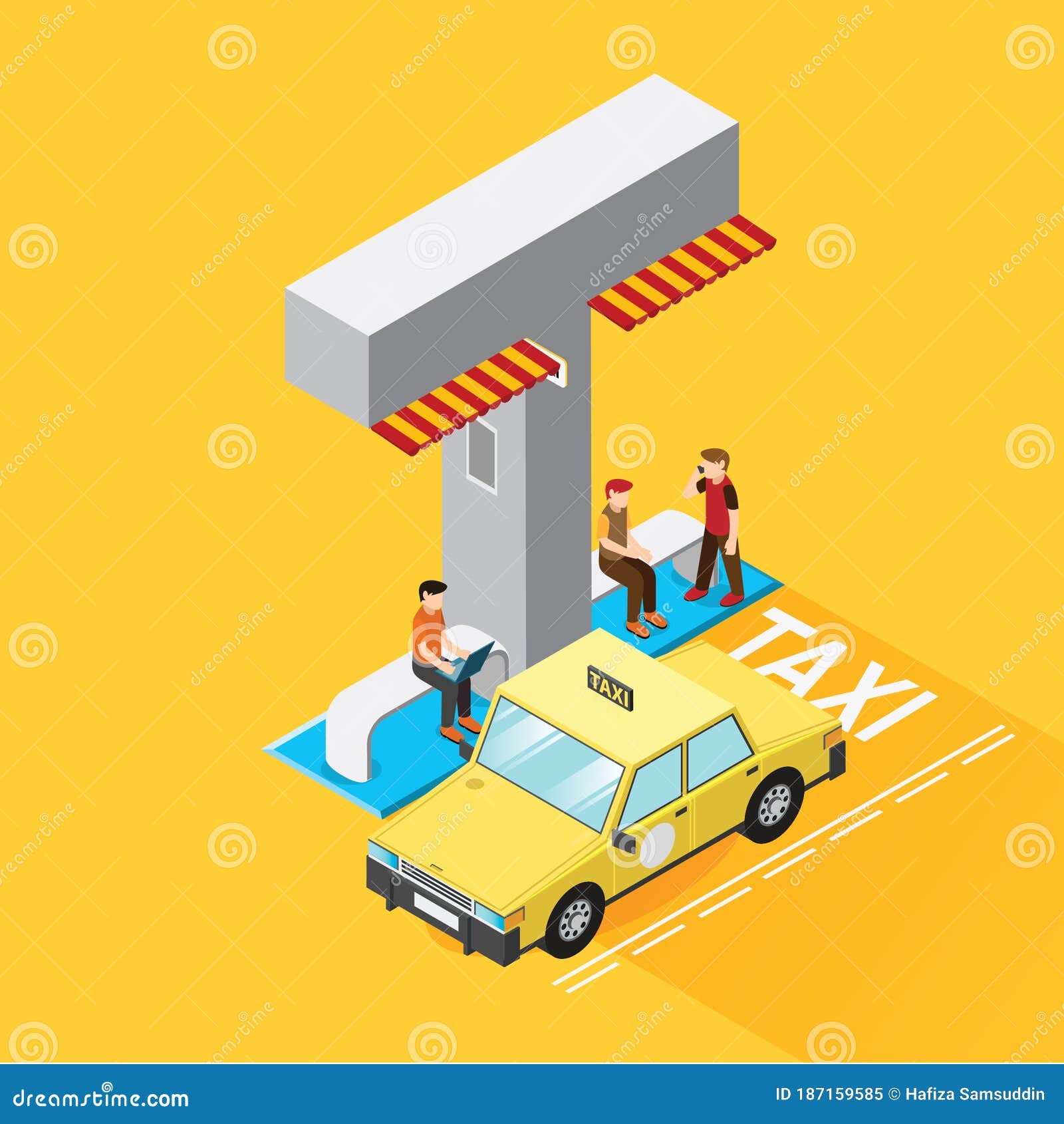 Isometric Alphabet T. Vector Illustration Decorative Design Stock ...