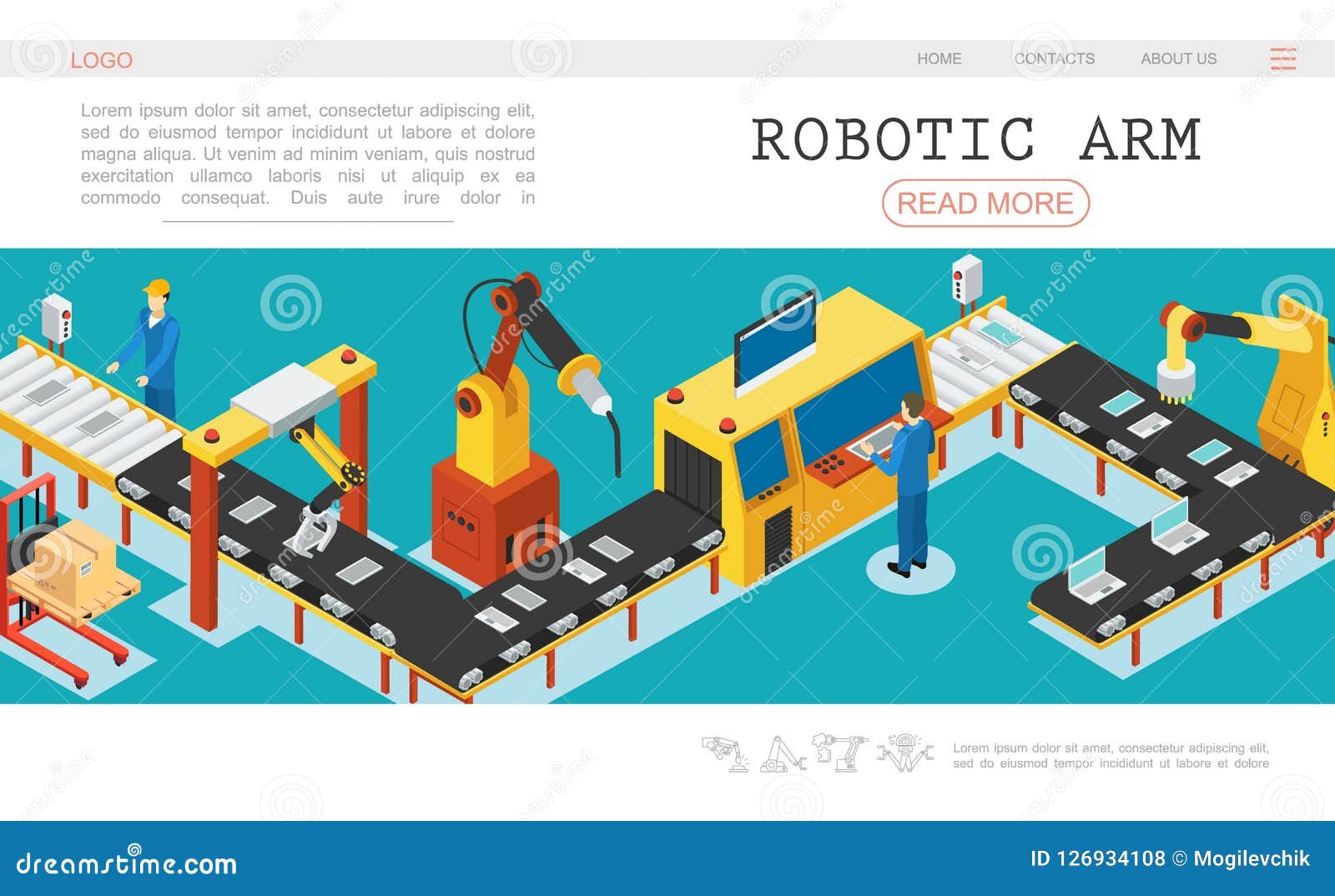 3D Isometric Automated Warehouse Robots And Smart Warehouse Technology ... 3D Isometric Automated Warehouse Robots And Smart Warehouse Technology ...