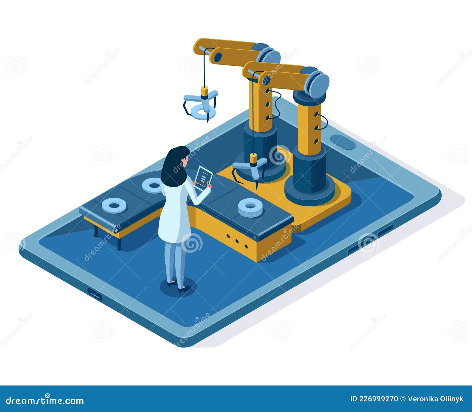 3D Isometric Automated Warehouse Robots And Smart Warehouse Technology ... 3D Isometric Automated Warehouse Robots And Smart Warehouse Technology ...