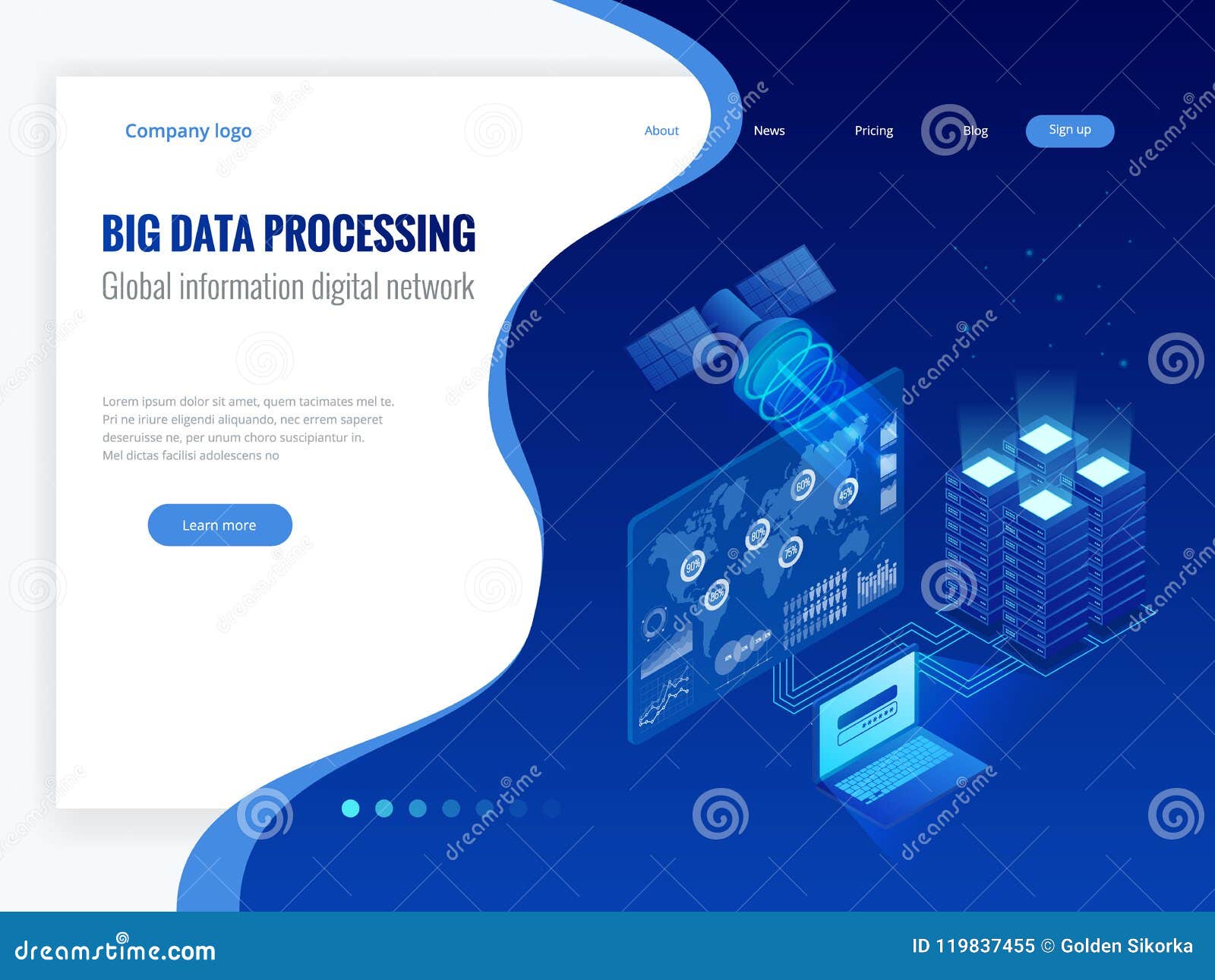 Isometric Big Data Processing, Global Information Digital Network ...