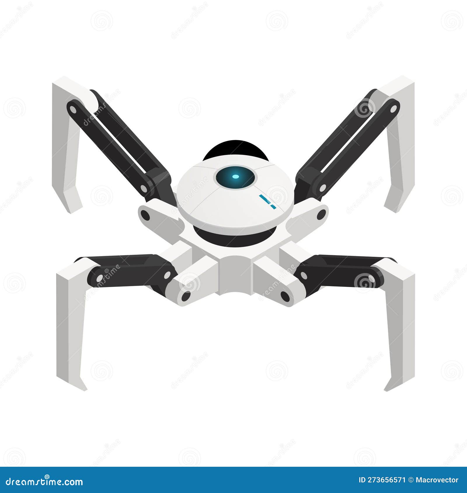 Robot Spider Royalty-Free Stock Photography | CartoonDealer.com #44778515
