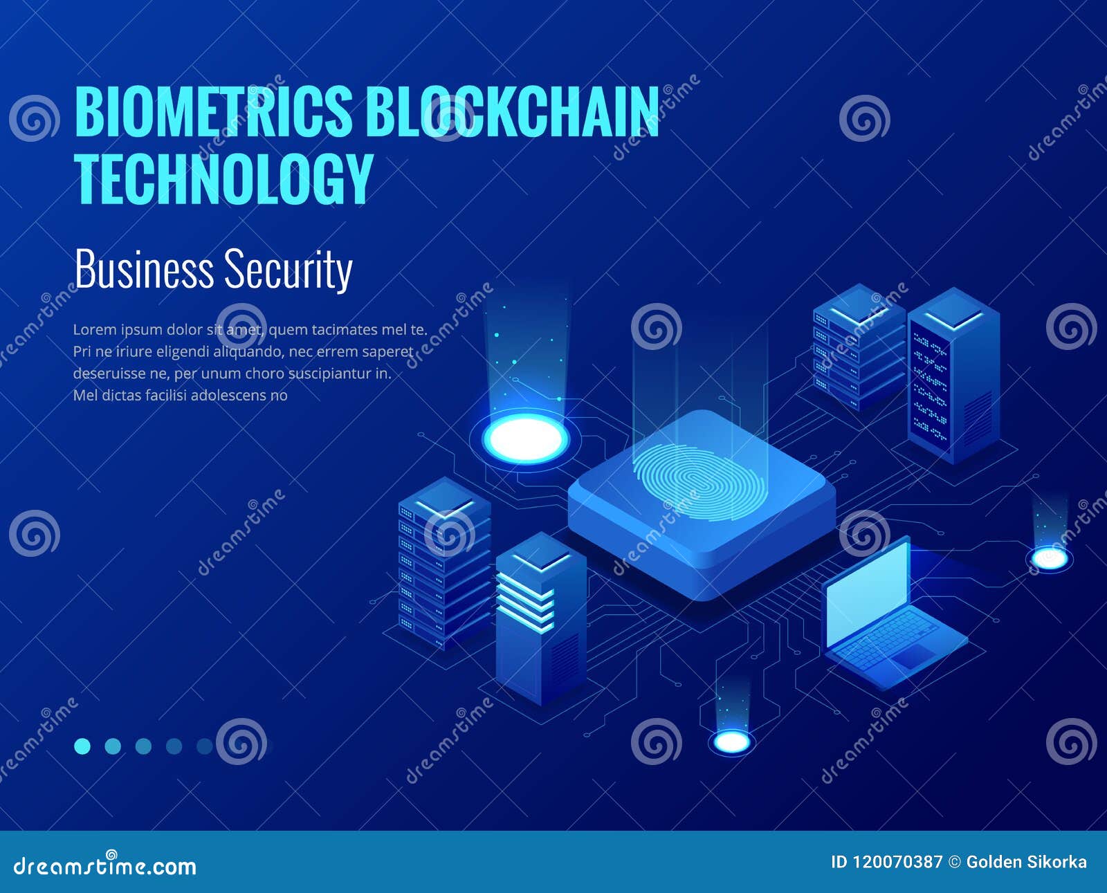 Isometric Biometrics Blockchain Technology and Finger Print Scanning ...